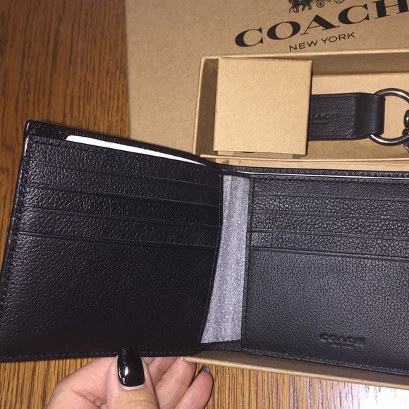 Coach | Bags | Coach Wallet Id Card Case And Key Fob Gift Set | Poshmark